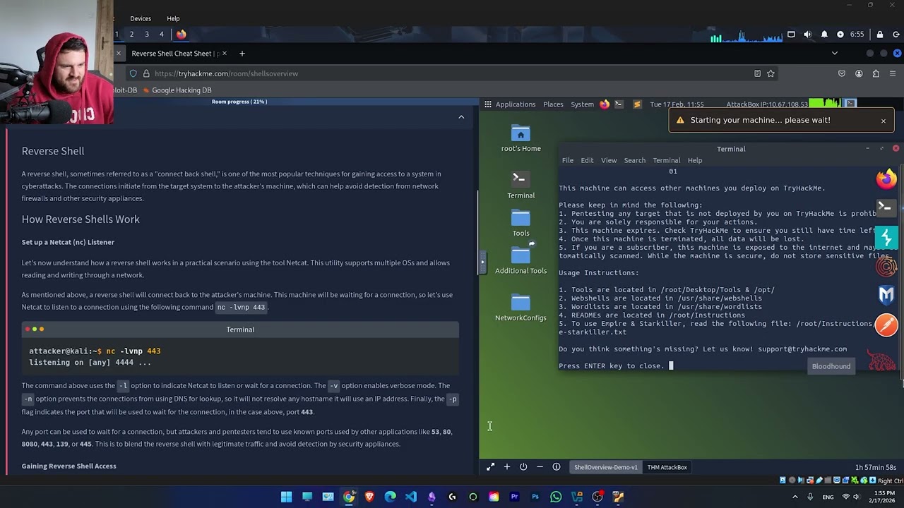 Shell Overview | Task 3 - Reverse Shell