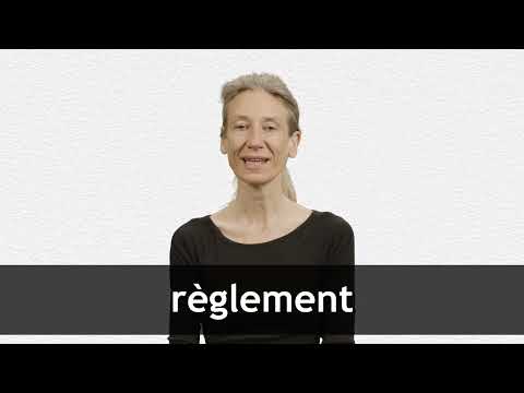 English Translation of “RÈGLEMENT” | Collins French-English Dictionary
