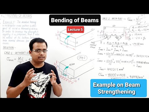 Bending of Beams - 5 Video Lecture - Crash Course: GATE Mechanical Engineering (English)