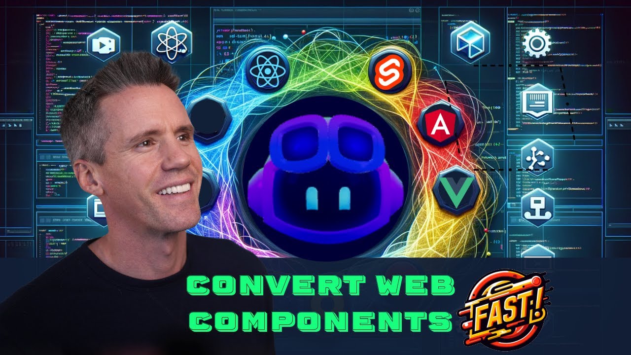 Convert Your Web Components Fast: React, Svelte, Vue & Angular Made Easy!