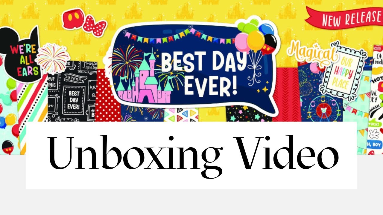 Best Day Ever from Keep it Simple #disneyinspired #scrapbooking #cardmaking