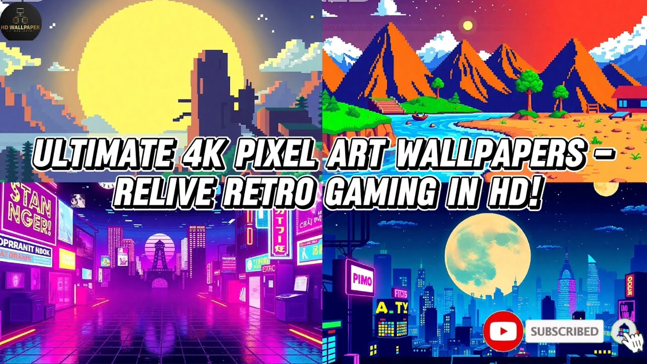 Ultimate 4K Pixel Art Wallpapers – Relive Retro Gaming in HD! | HD WALLPAPER