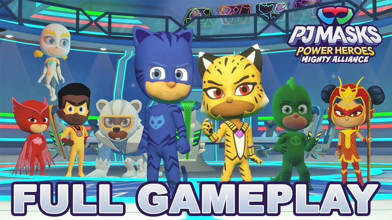 PJ Masks Power Heroes: Mighty Alliance - FULL Gameplay