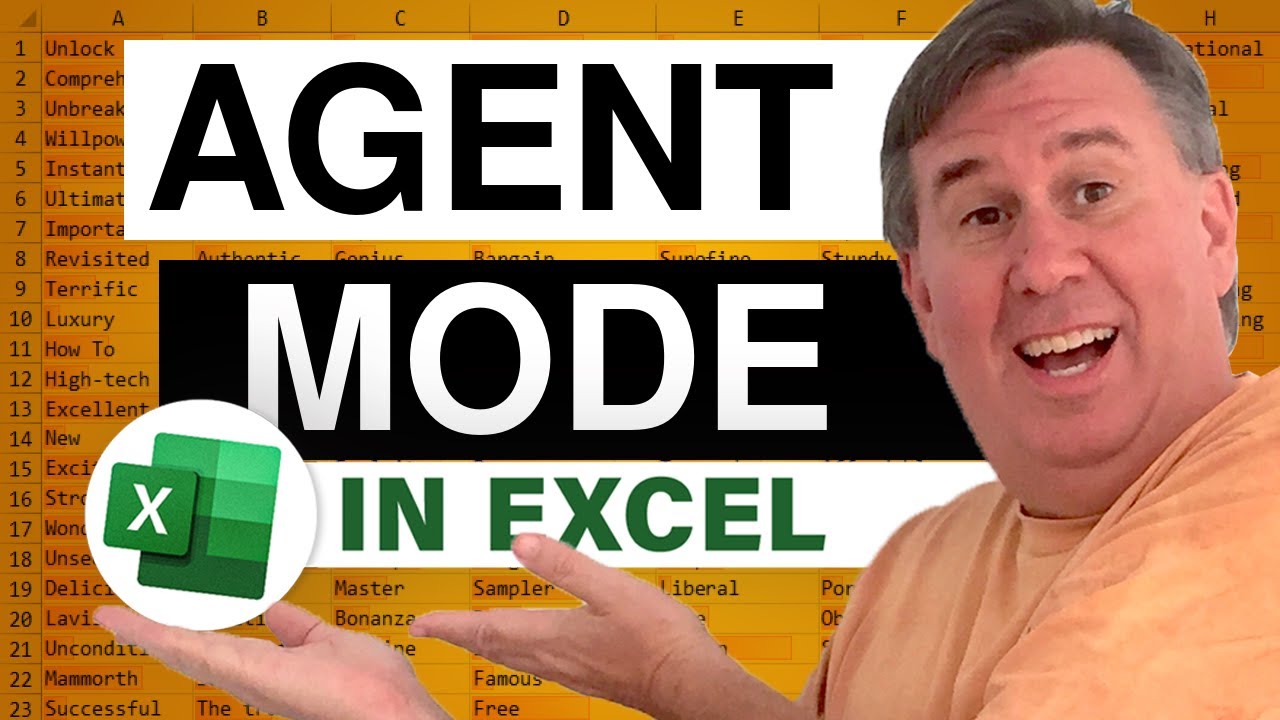 Excel Agent Mode For Creating New Spreadsheet - Episode 2709 | MrExcel Message Board