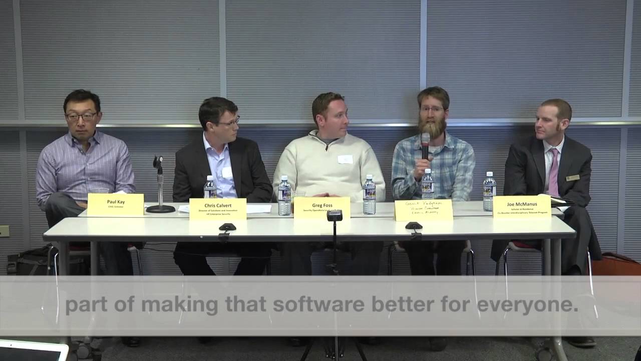 Panel 3: Vulnerabilities in Telecommunications Infrastructure