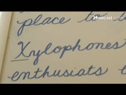 How to Write in Cursive