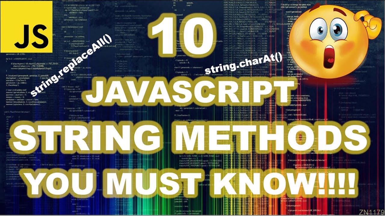 10 JS String Methods You MUST KNOW!!!