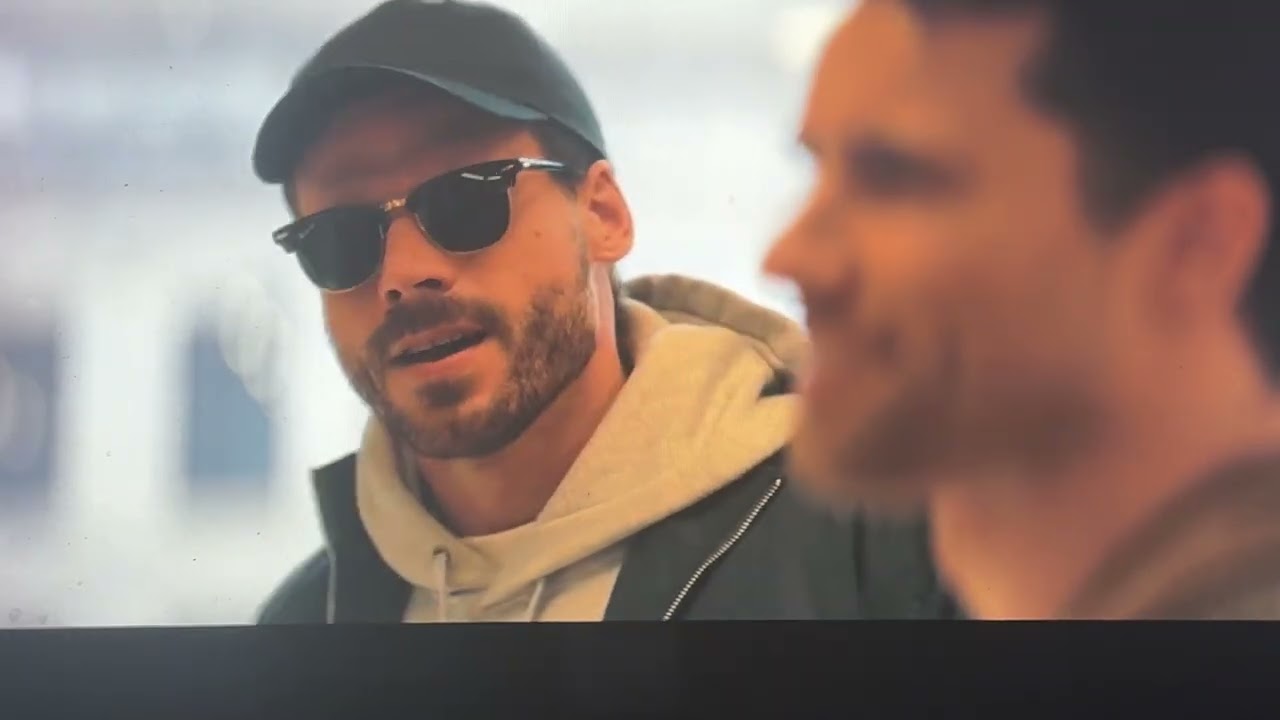 Kip and Scott buying art scene | Heated Rivalry
