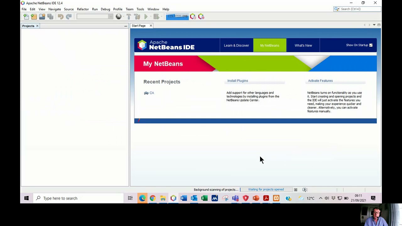 Create php project in Netbeans