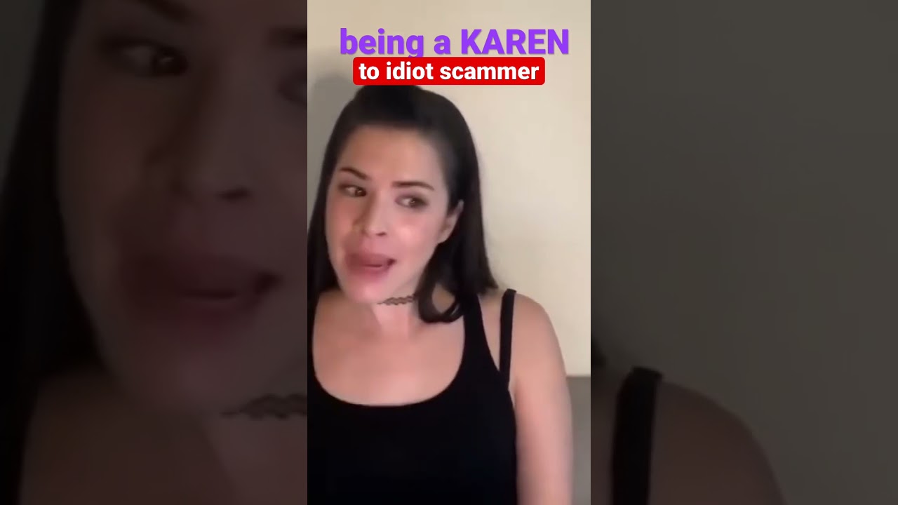 bein a b*tchy karen to a tech scammer ! #irlrosie