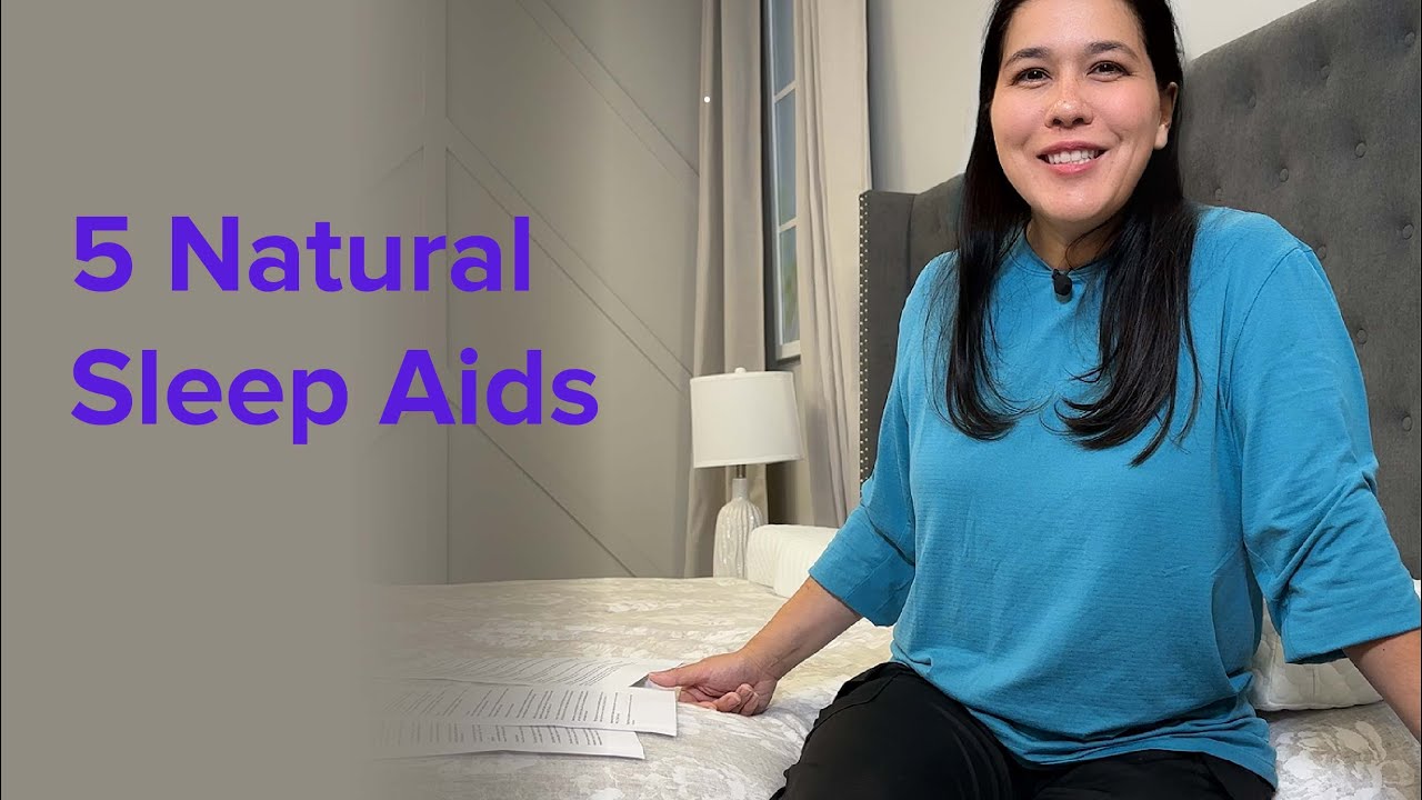 5 Natural Sleep Aids (that may help you sleep better!)