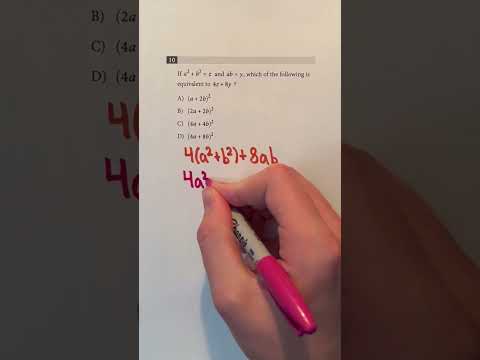 Knowing Formulas for the SAT is SUPER HELPFUL #Shorts #math #maths #mathematics #SAT #education