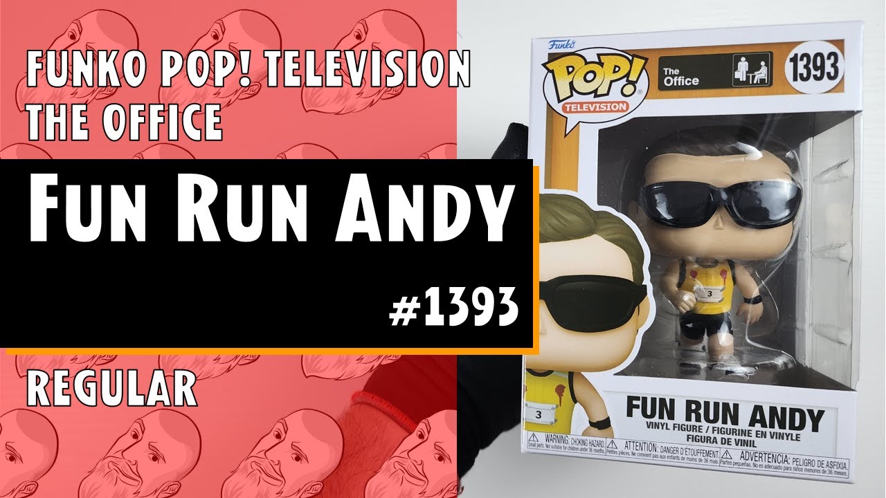 Funko Pop Fun Run Andy - 1393 - The Office // Just One Pop Showcase