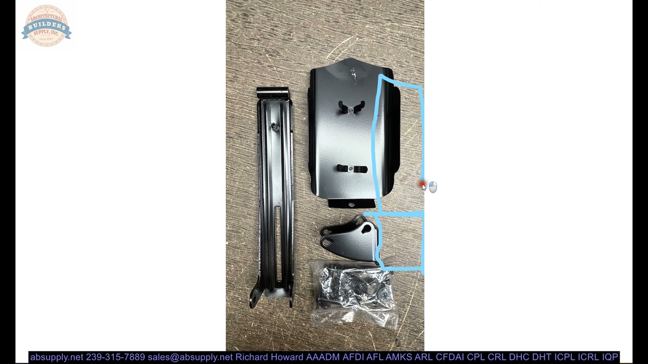 Lockey TB100 Turtle Back Gate Closer TB100, Slow Close