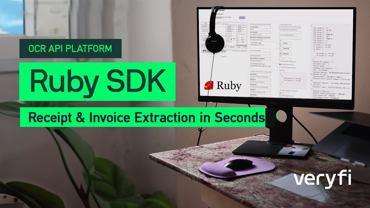 Veryfi OCR API Platform | Ruby SDK: Receipt & Invoice Extraction in Seconds