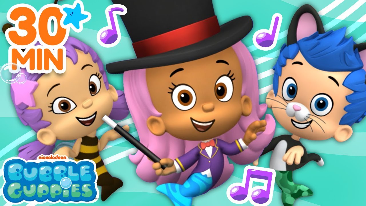 Dance with Bubble Guppies! 🎵 30 Minute Dance Songs Compilation | Bubble Guppies