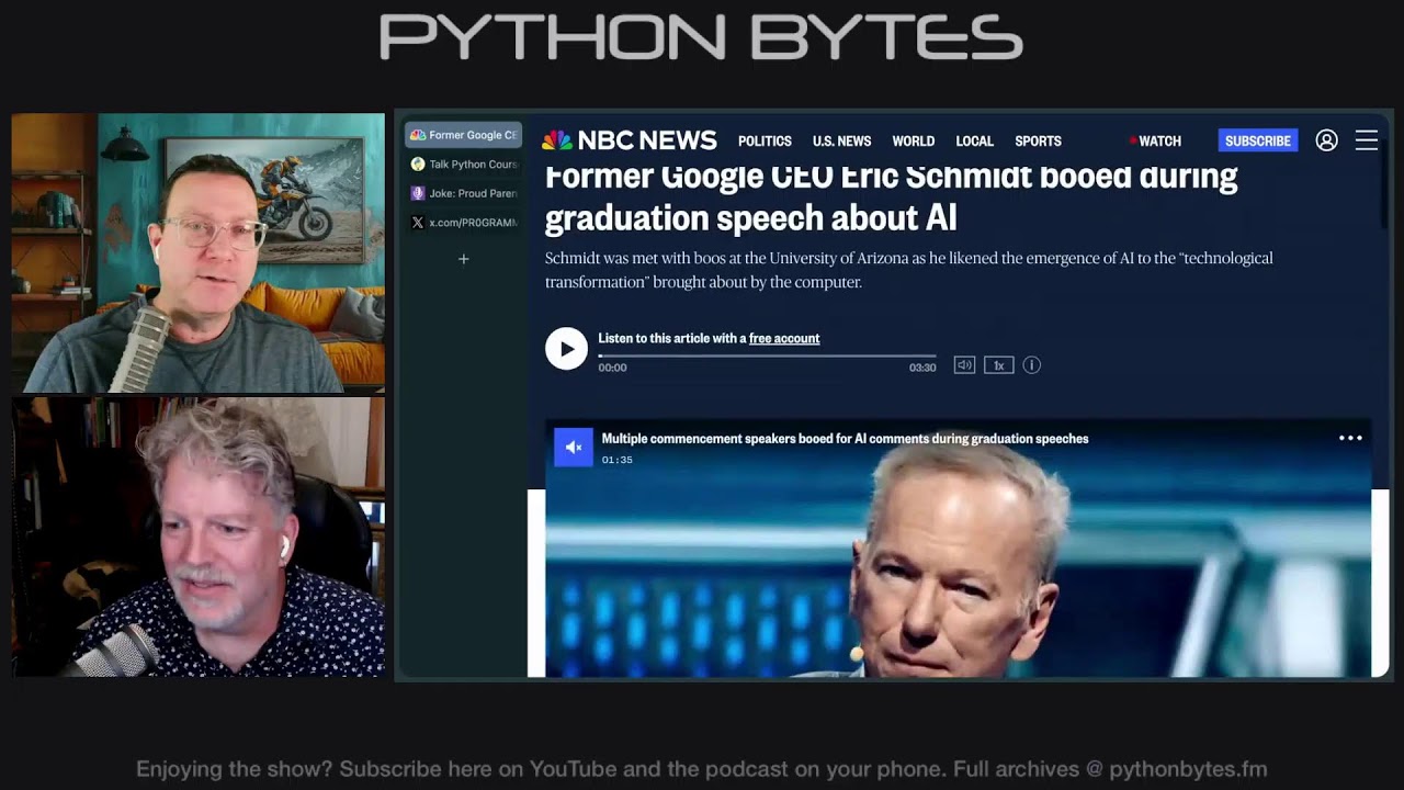 Python Bytes 480 Live Stream