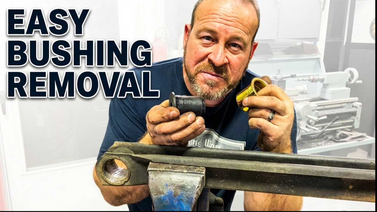 Trick to Removing a Rubber Bushing