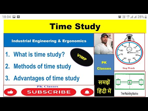 What is time study||Methods of time study||Advantages of time study||Industrial engineering