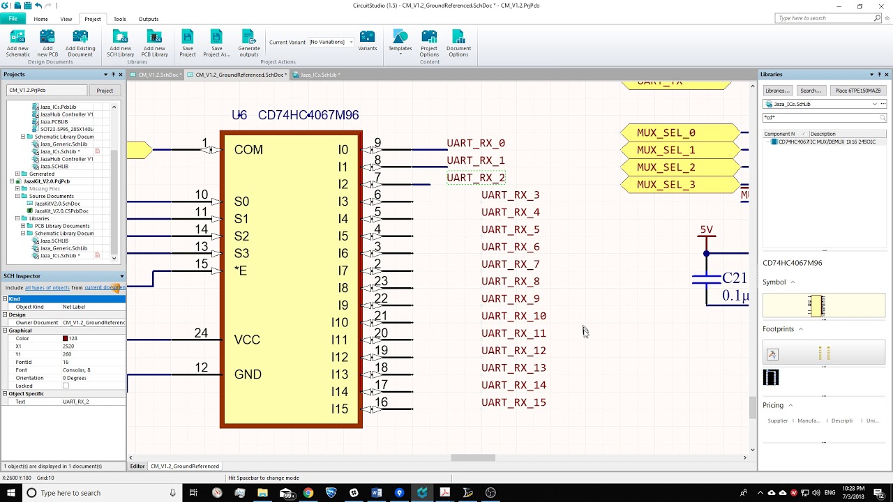 Net labels not snapping to or joining electrical objects - element14 ...
