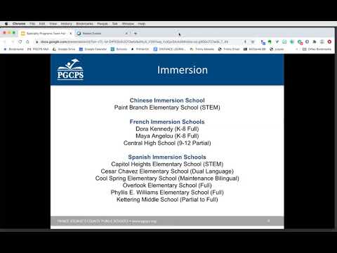 Reopen PGCPS Virtual Town Hall for Specialty Programs 5:30pm Session