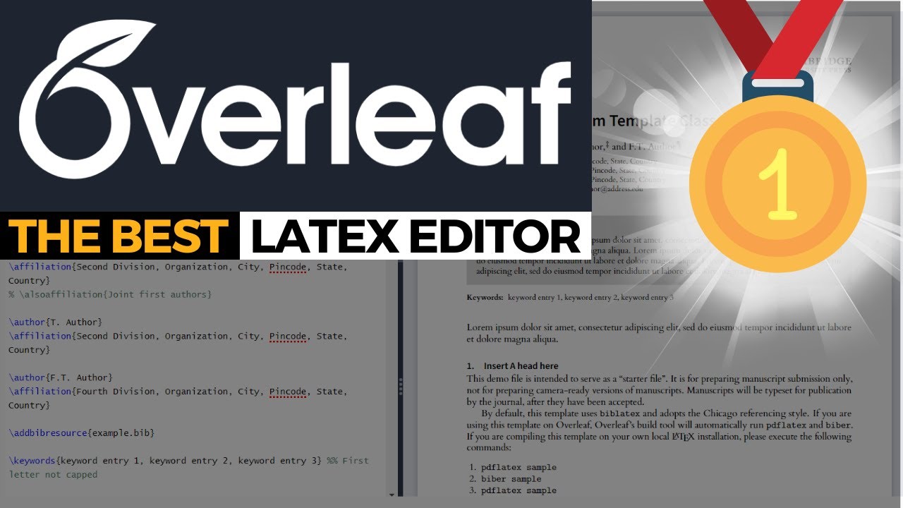 Introducing Overleaf: The Online LaTeX Editor