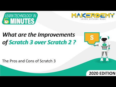 What are the Improvements of Scratch 3 over Scratch 2?(2020) | Learn Technology in 5 Minutes