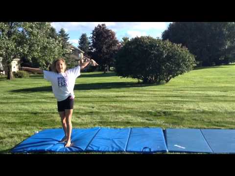 Future Olympian Kylee The Gymnast (KBProductions)