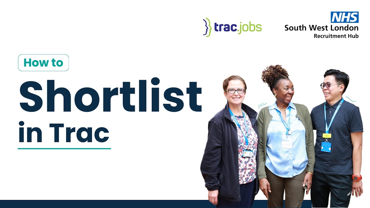 How to shortlist a vacancy in Trac