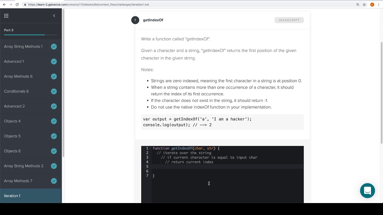 Module 1 - Iteration 1