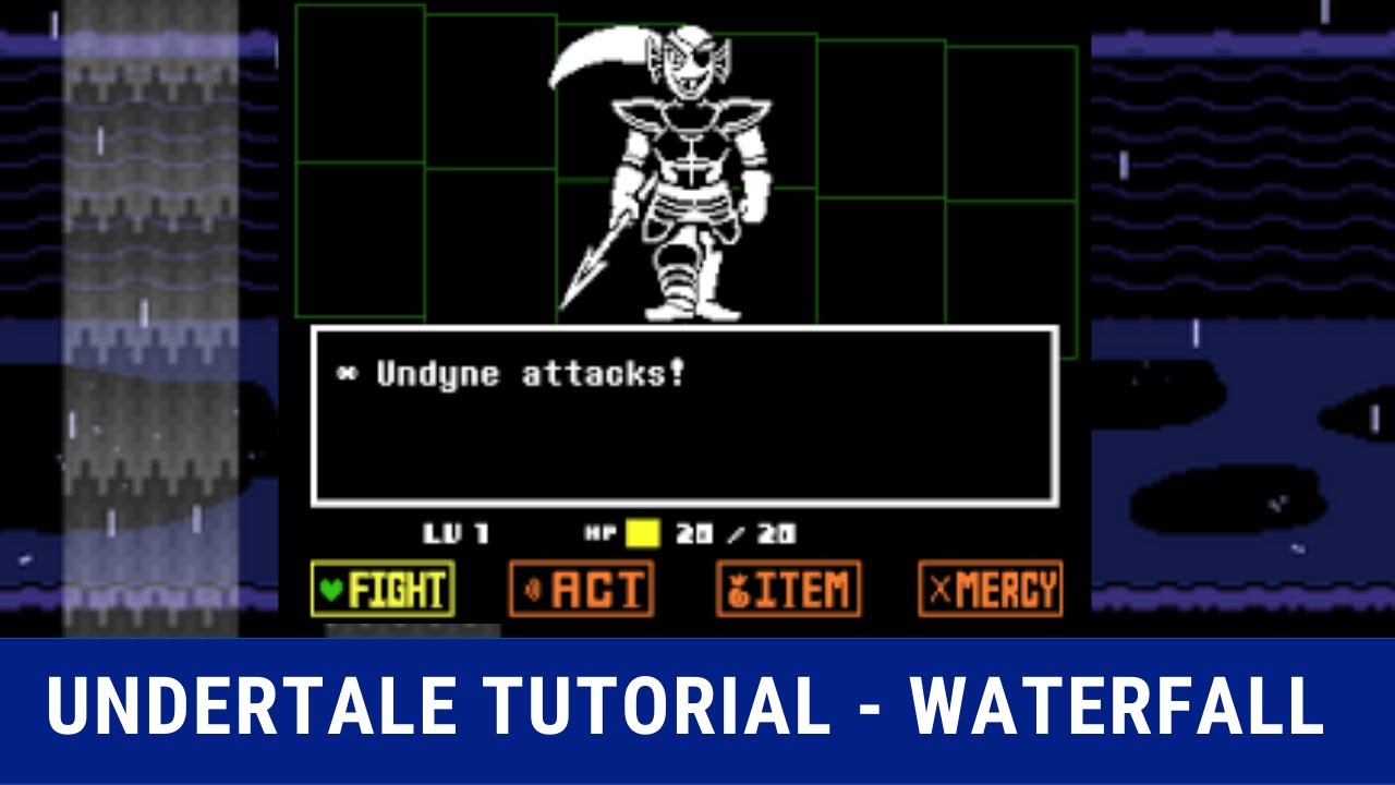 Undertale Walkthrough - Waterfall