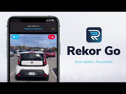 Rekor Go: Scan plates. Anywhere.