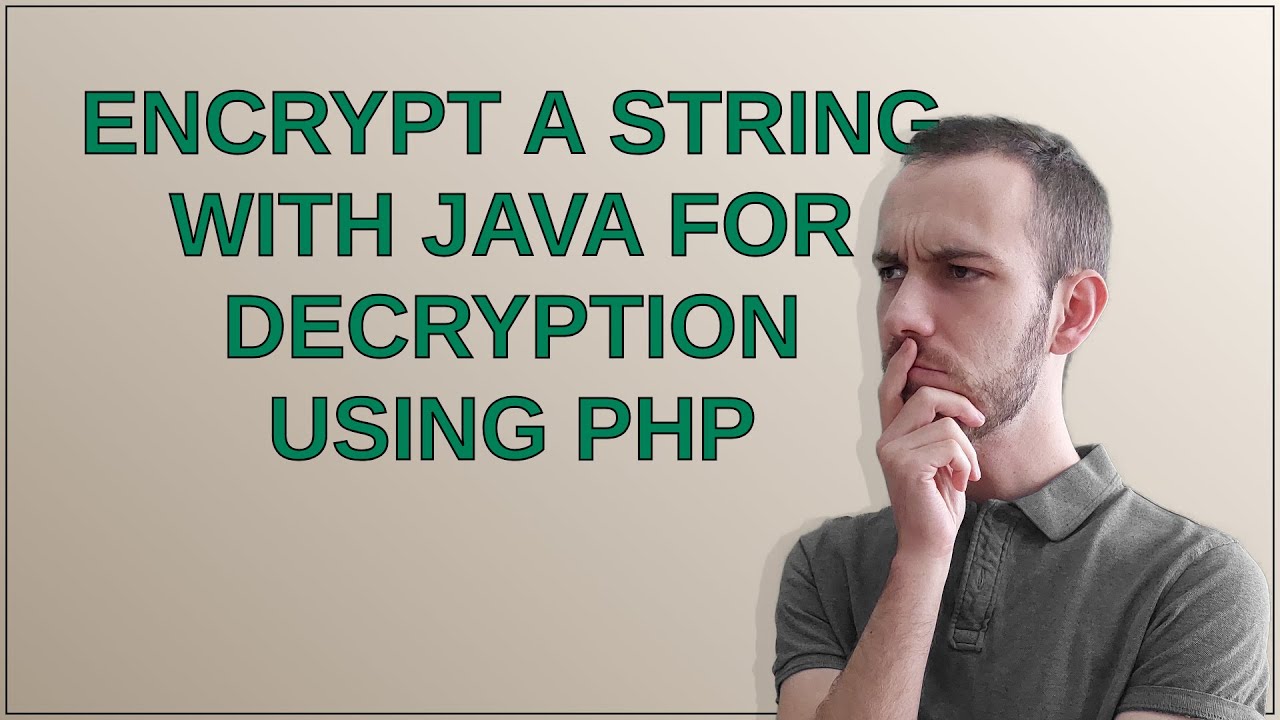 Encrypt a string with Java for decryption using PHP