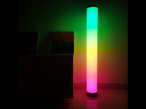 Immersion RGB Corner Floor Lamp with16 Million Color Changing
