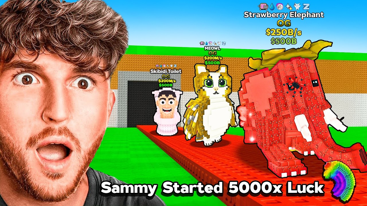 Sammy Gave Us INFINITE LUCK..