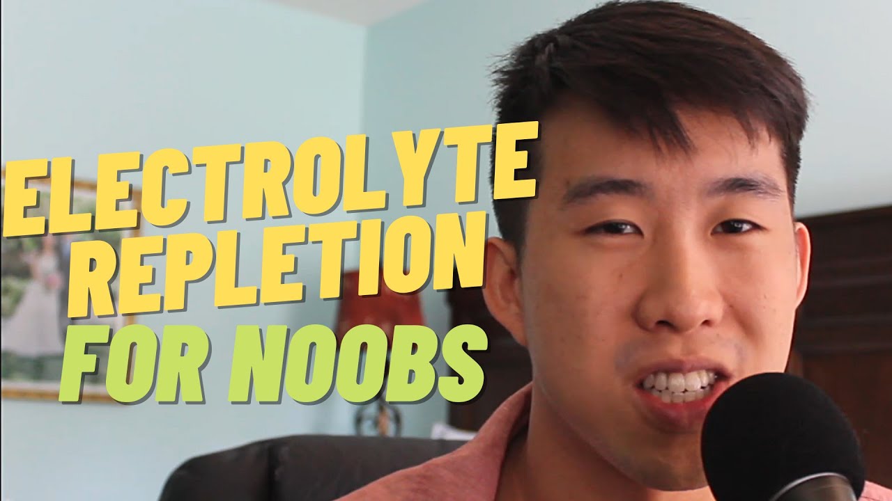 How to Replace Electrolytes
