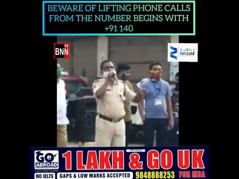 BEWARE OF LIFTING PHONE CALLS FROM THE NUMBER BEGINS WITH +91 140