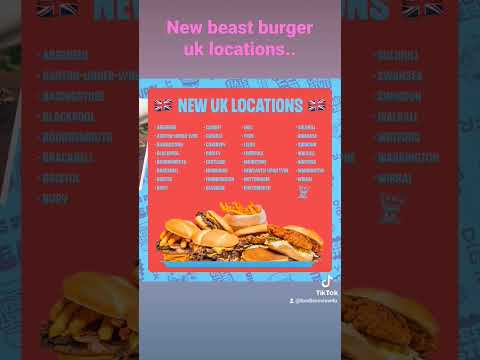 Beast Burger UK Locations: Find your nearest branch today!