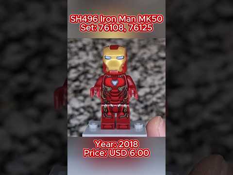 Lego Marvel 2018 Iron Man MK50 (SH496). #lego #marvel