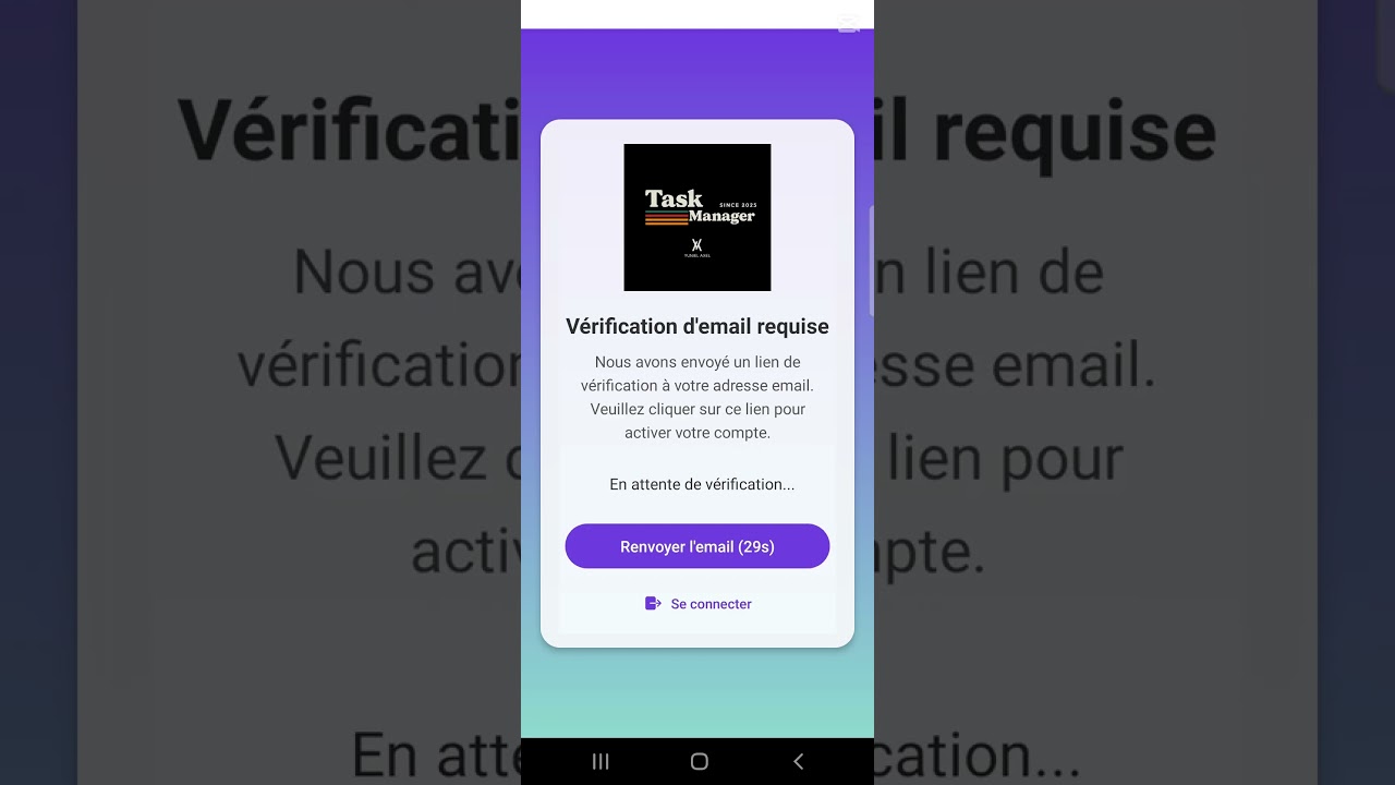 Task Manager application tuto @reactnative @expo et @typescriptlang @github