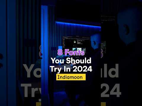 8 fonts you should try in 2024 #htmlfronts #fontstyles #fontstool #webdevelopment #fonts #frontend