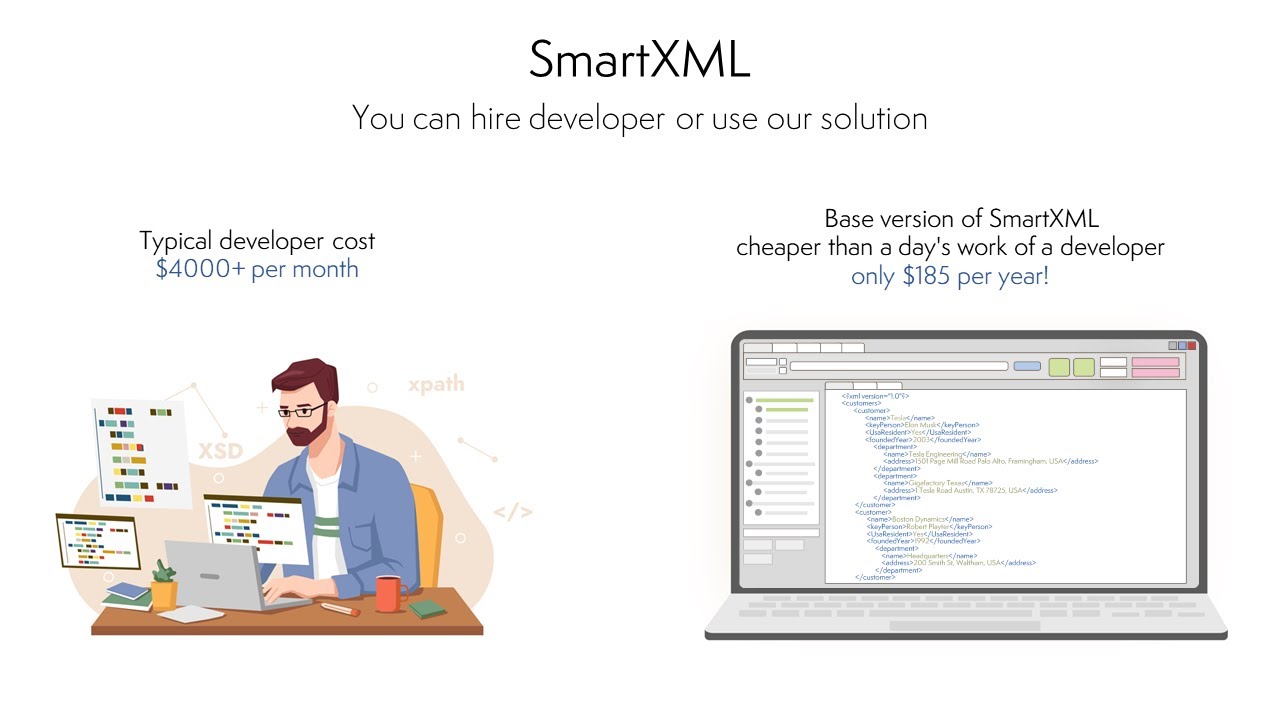 SmartXML - modern way to parse XML files