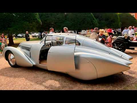 1938 Hispano-Suiza H6B Dubonnet Xenia: The French Spaceship with Pantograph Doors
