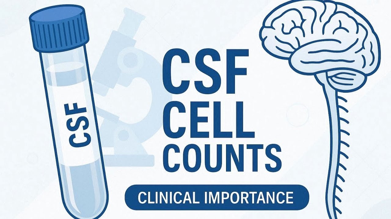 CSF Cell Counts and Their Clinical Importance | Medical Laboratory Science Lecture