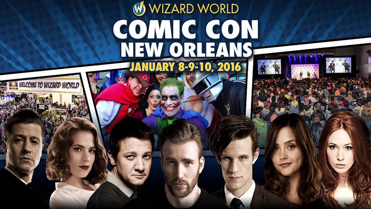 CyPhaCon @ Wizard World New Orleans Comic Con!