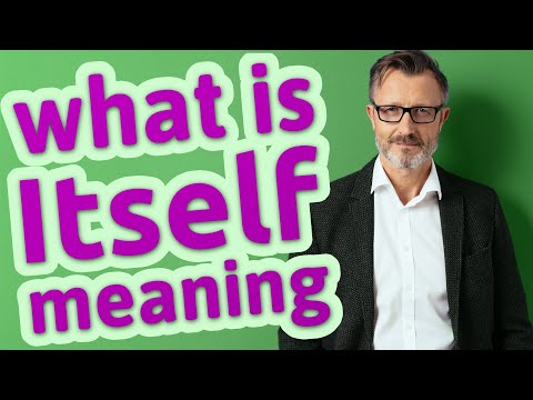 Itself | Meaning of itself ๐ ๐ ๐ ๐ ๐