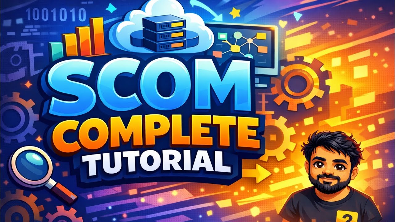 SCOM Complete Tutorial || System Center Operation Manager 