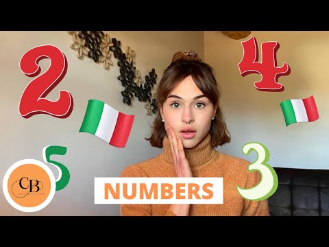 NUMBERS in ITALIAN (1-99) - ABSOLUTE BEGINNERS (5)