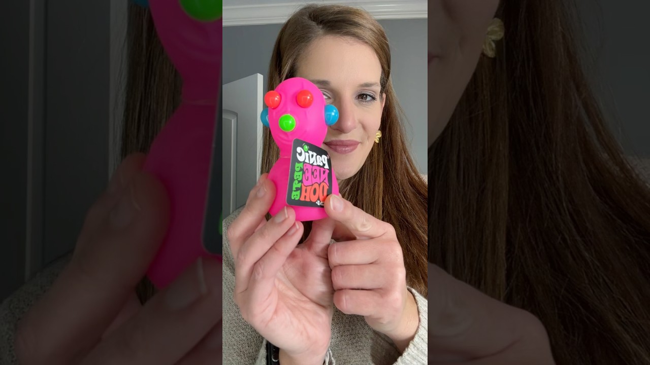 Needoh Panic Pete Fidget Review #needoh #fidgettoys #satisfying #sensory #giftidea  #reviewvideo