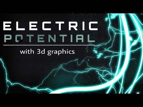 Electric Potential (in 3D) in Hindi by Physics Times